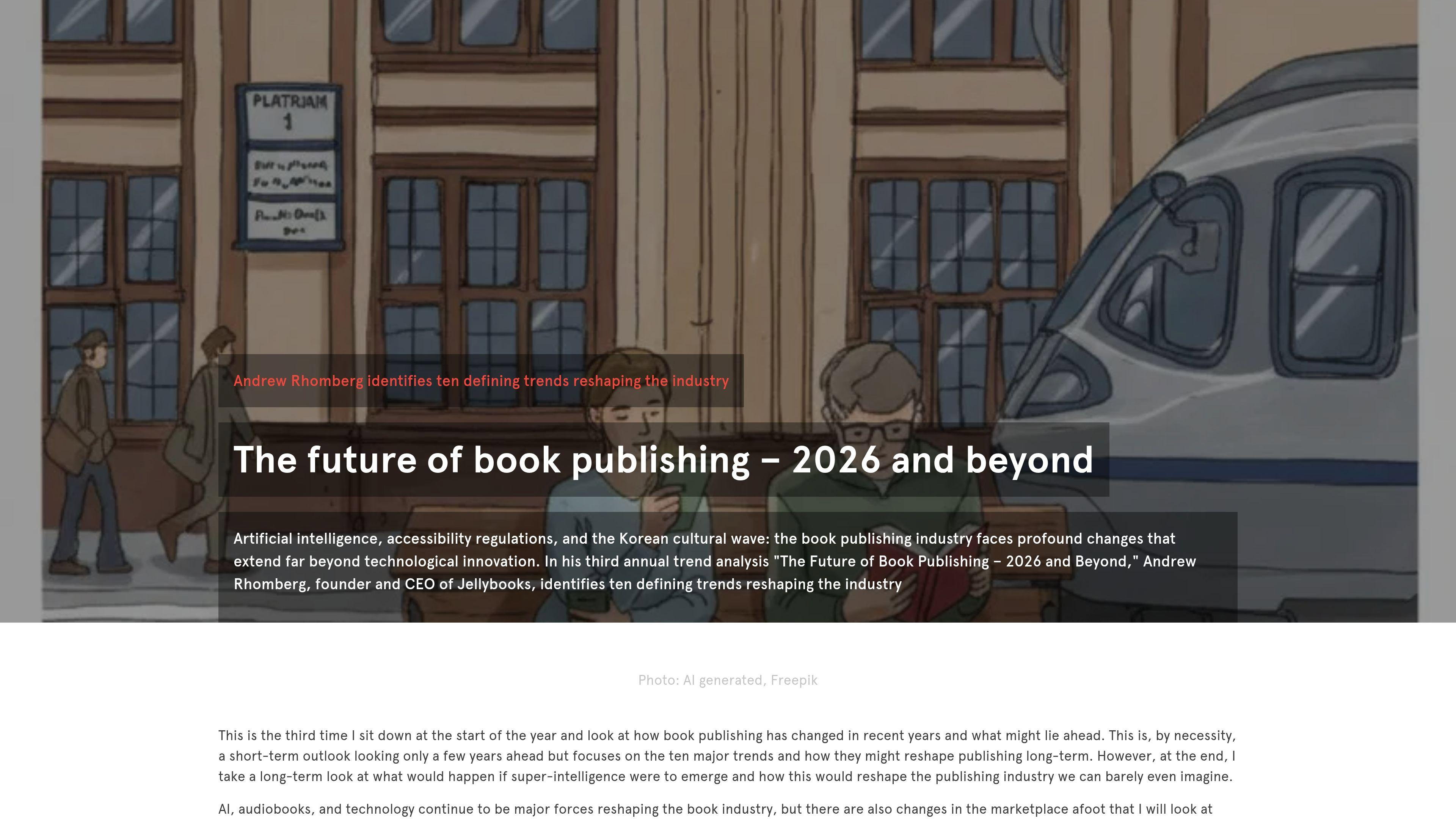 The Future of Book Publishing – 2026 and Beyond