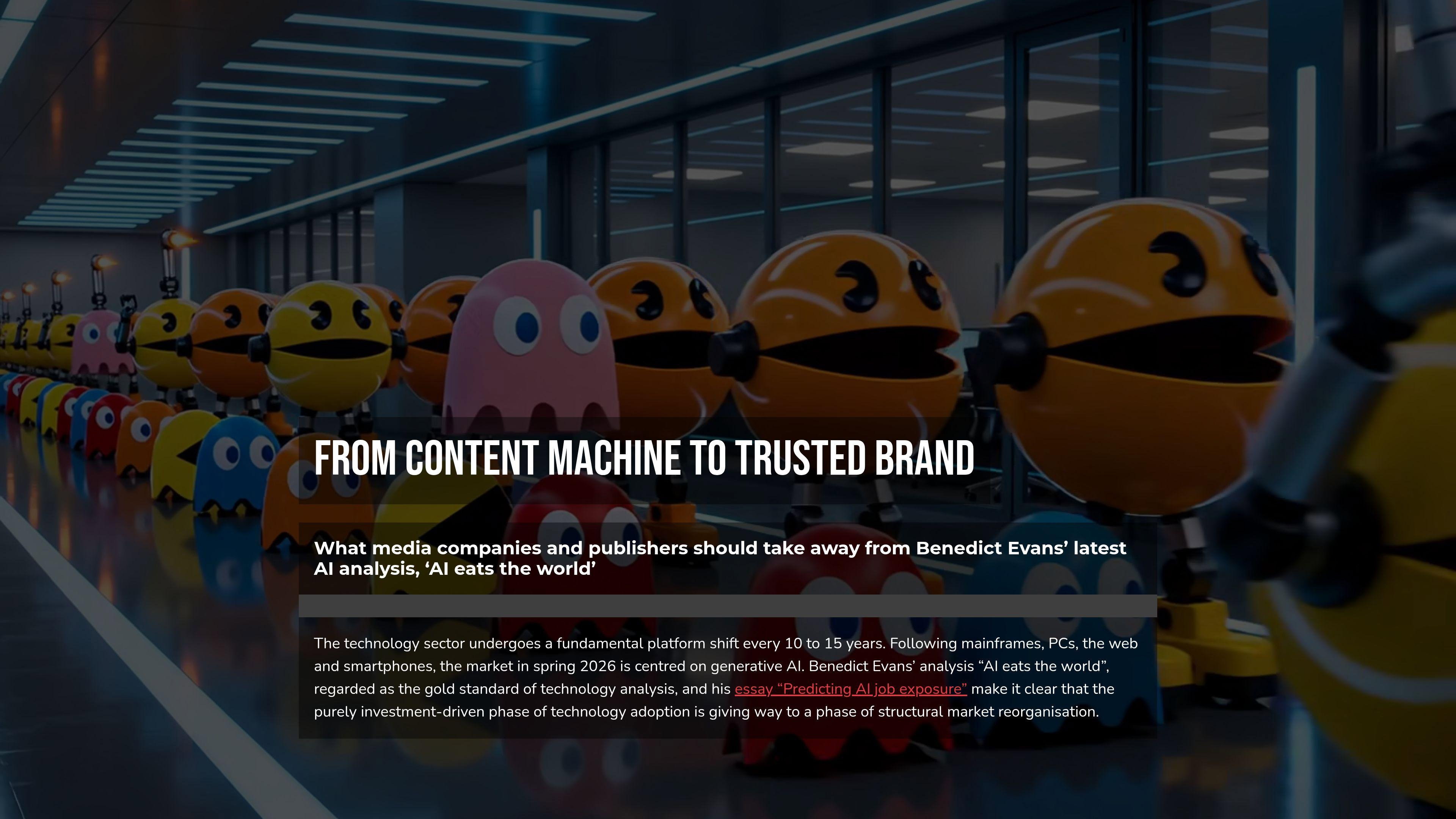 From content machine to trusted brand