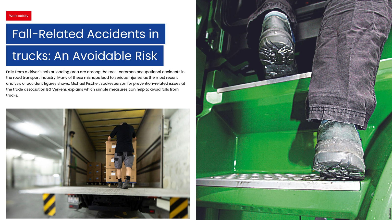 Fall-Related Accidents in trucks: An Avoidable Risk