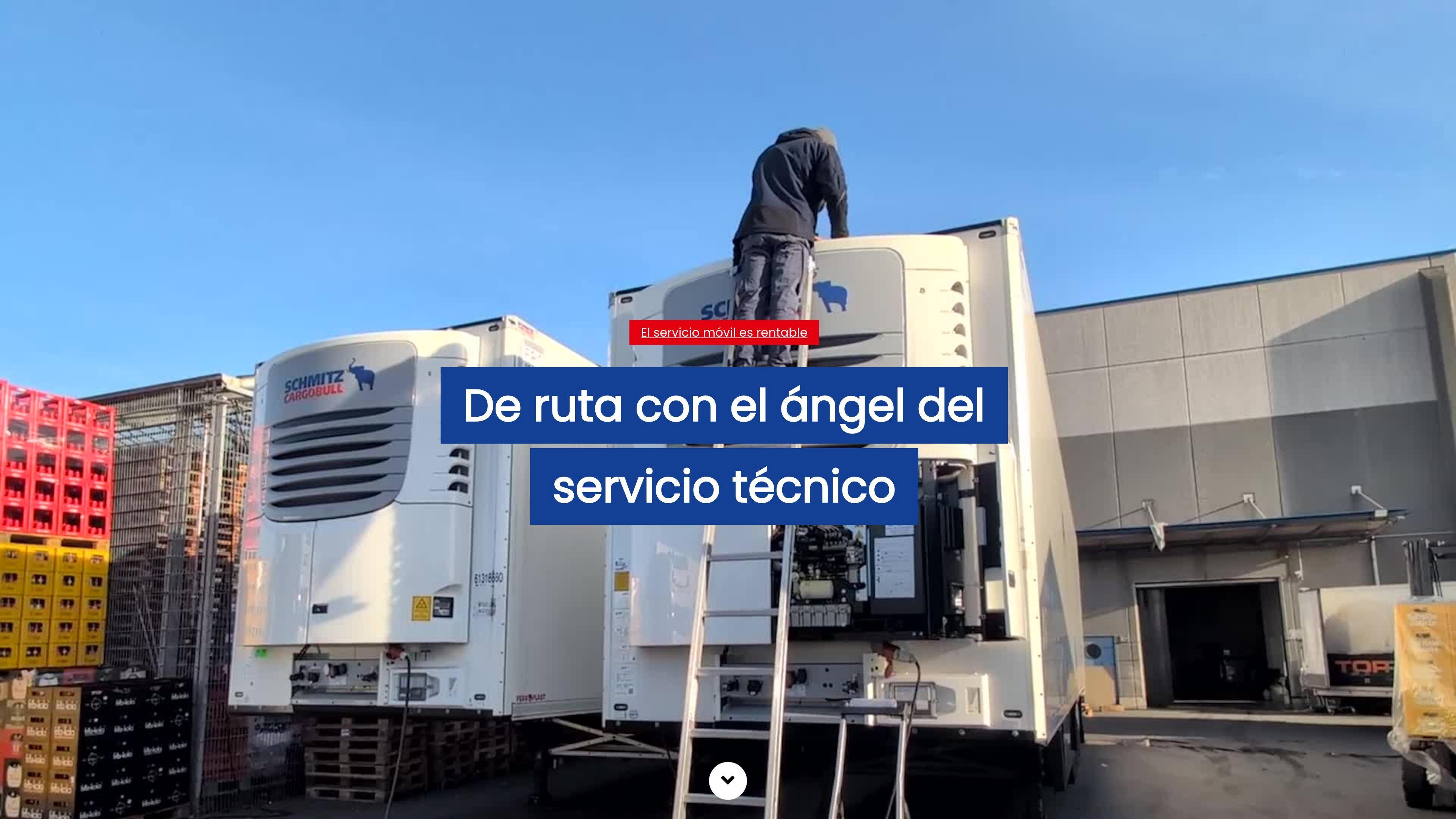 De ruta con el ángel del servicio técnico